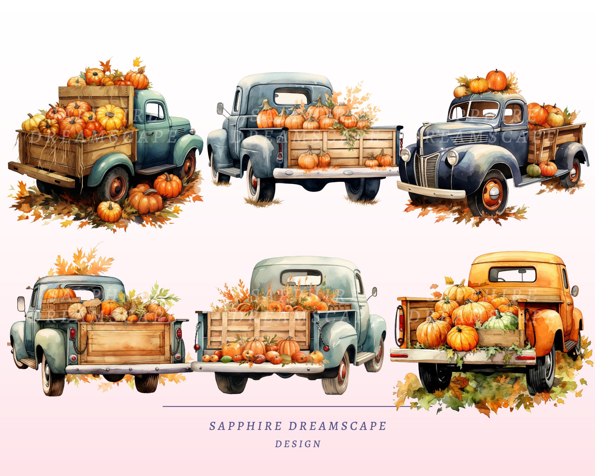 30 Pumpkin Truck Clipart, High Quality Transparent Pngs, Instant ...