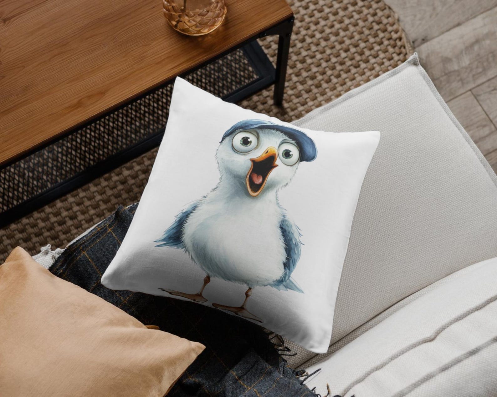 30 Quirky Seagulls Clipart Funny Cartoon Gulls With Crazy Expressions ...