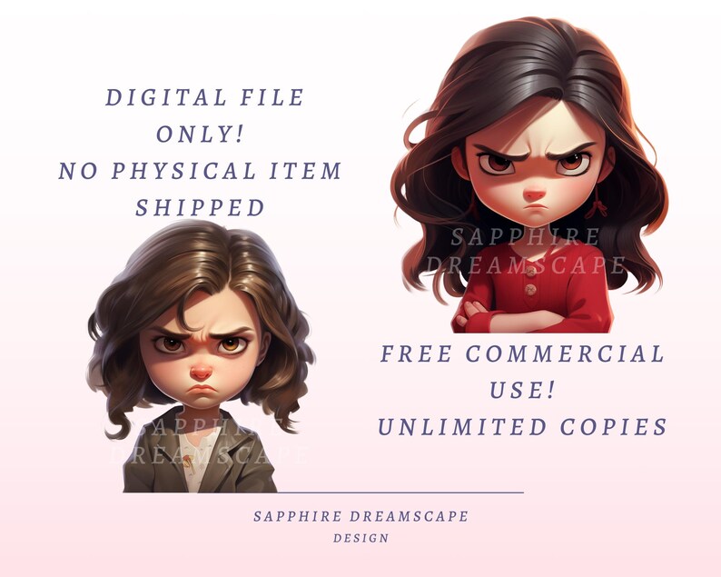 25 Grumpy Little Girl Clipart, High Quality Transparent Pngs, Instant ...