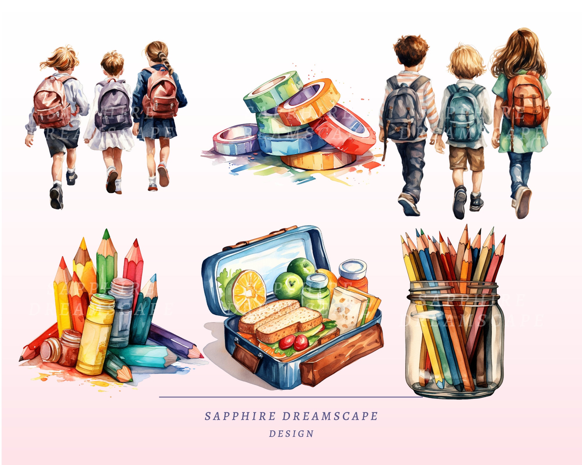55 Back to School Clipart, High Quality Transparent Pngs, Instant ...