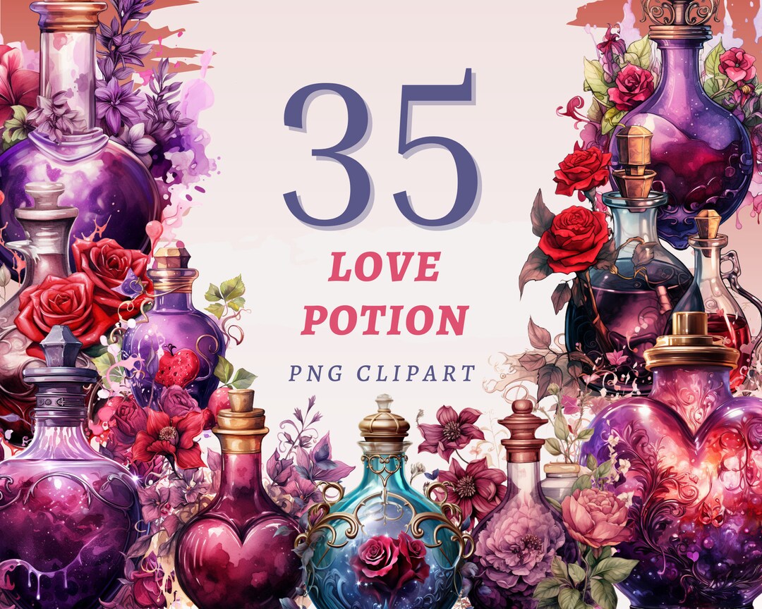 35 Love Potion Clipart, High Quality Transparent Pngs, Instant Download ...