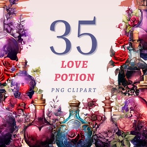 35 Love Potion Clipart, High Quality Transparent Pngs, Instant Download ...