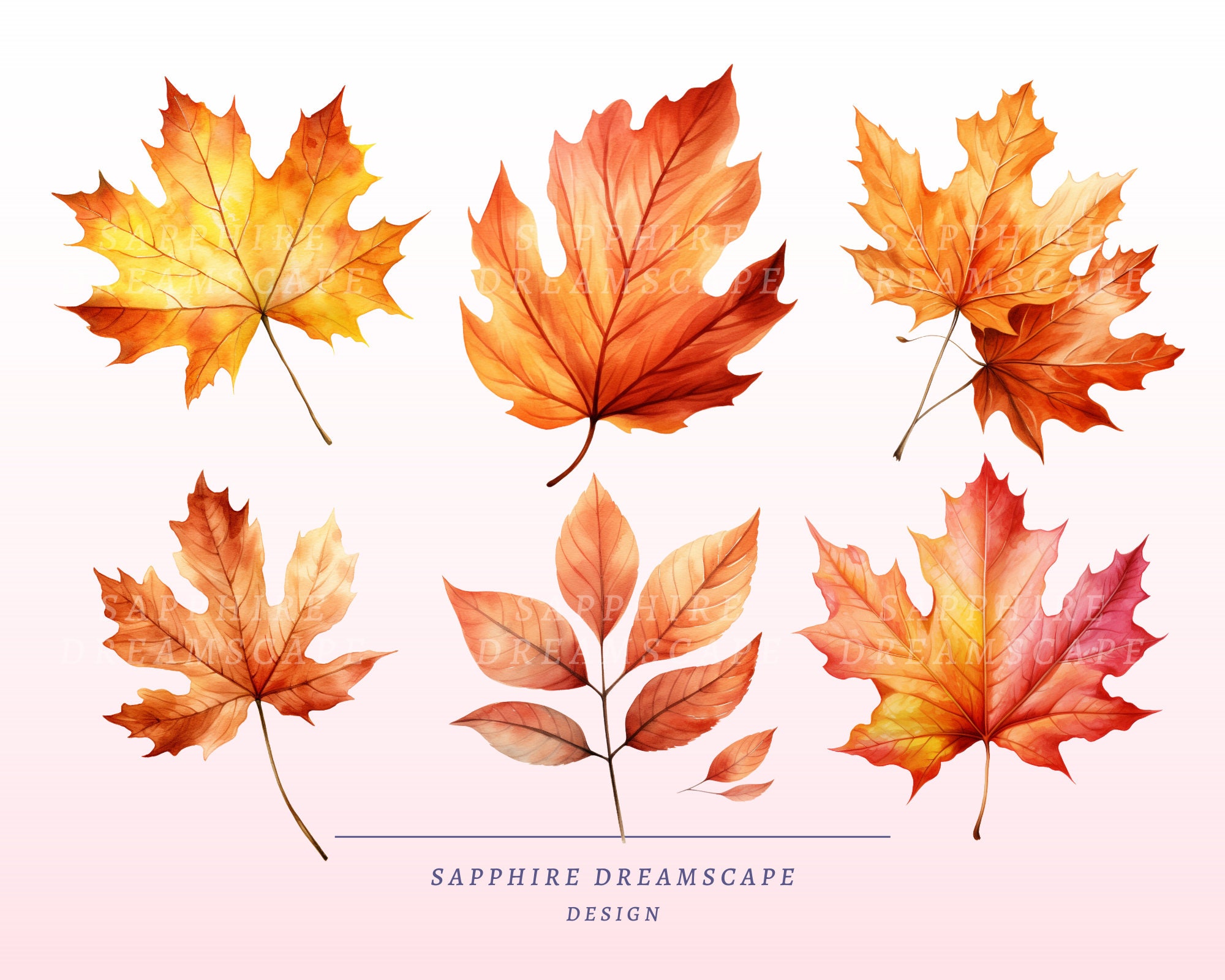 40 Autumn Leaves Clipart, High Quality Transparent Pngs With Instant ...