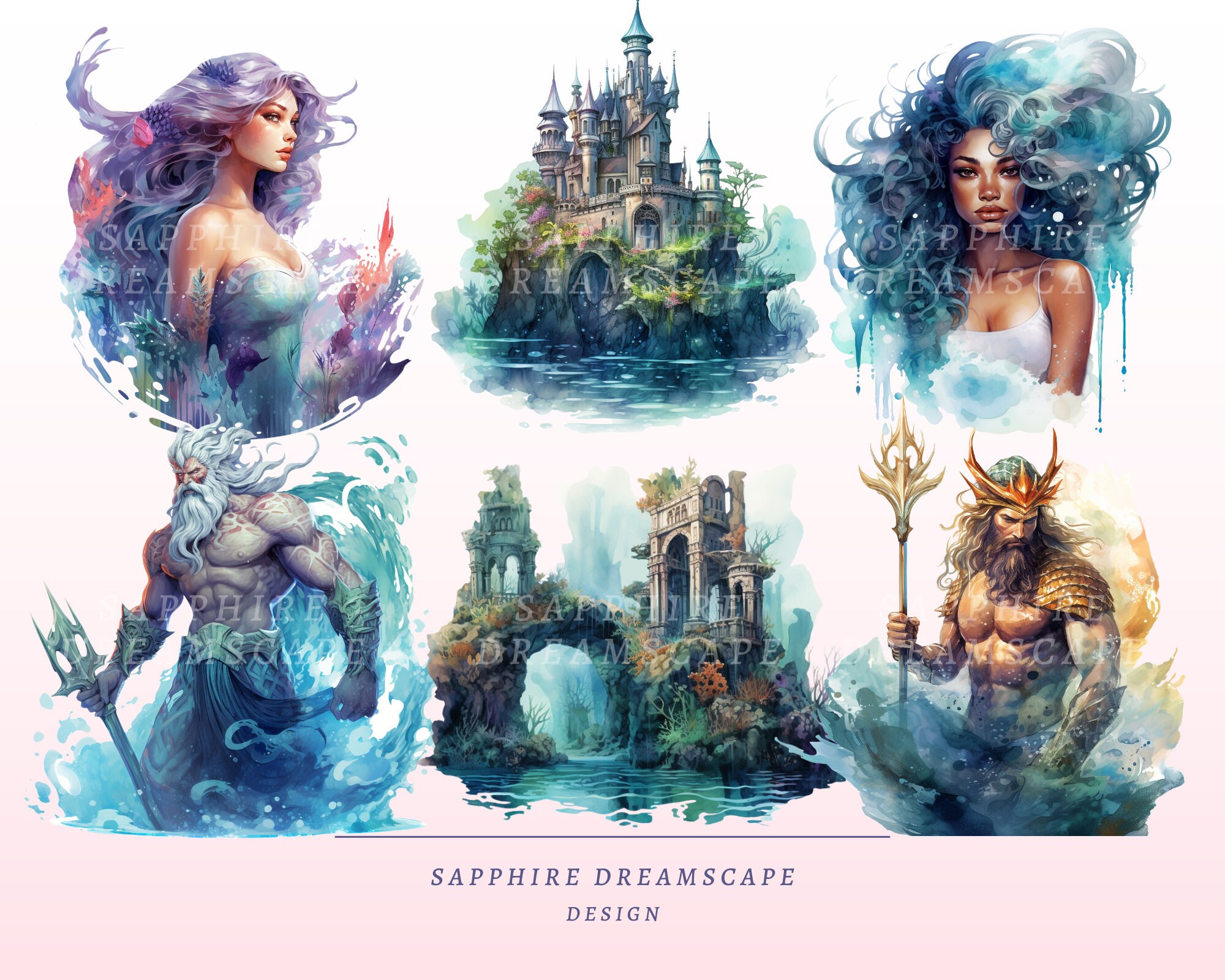 50 Mermaids Tale Clipart, High Quality Transparent Pngs, Instant ...