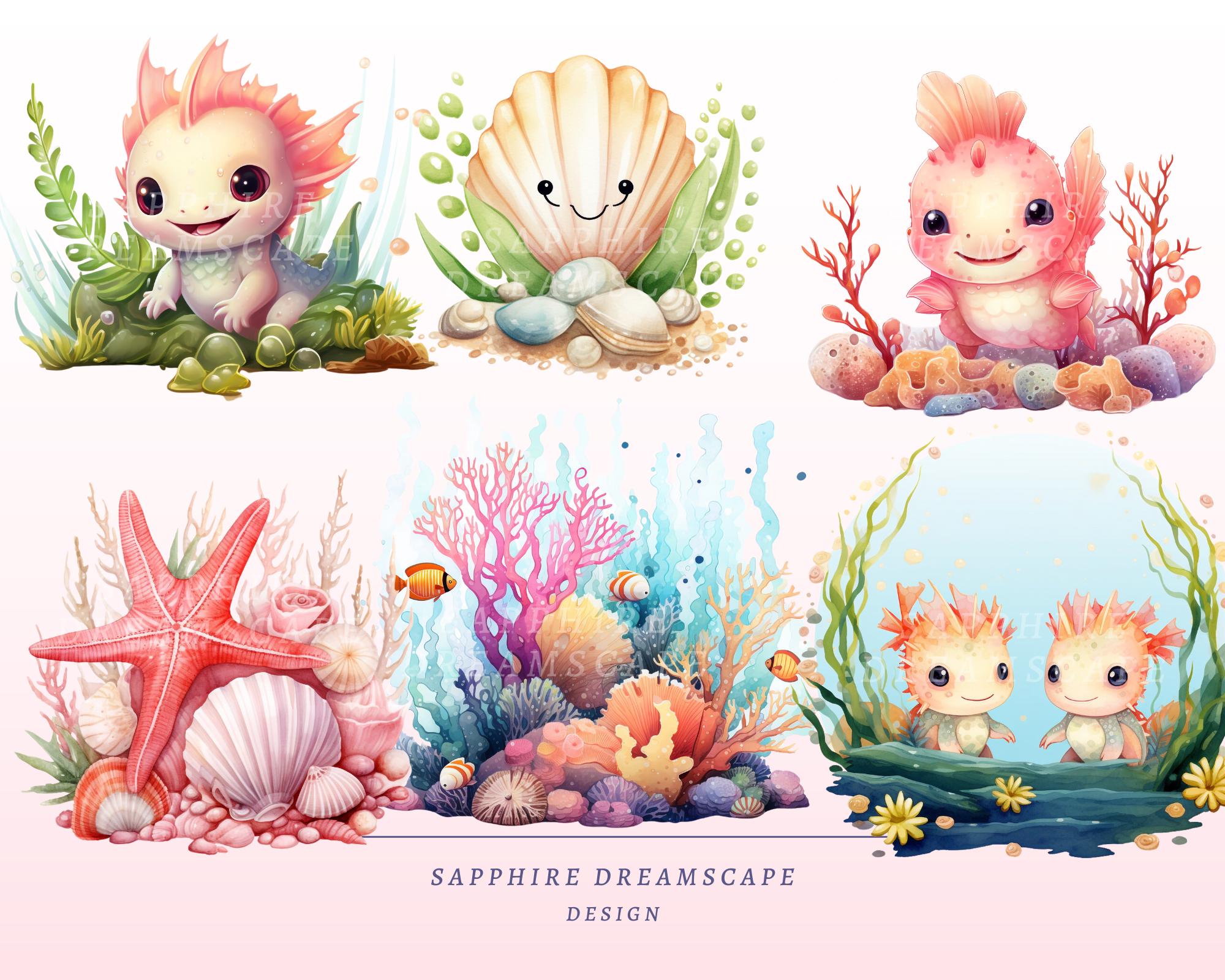 25 Cute Axolotl Clipart, High Quality Transparent Pngs, Instant ...