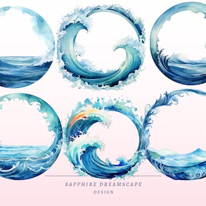 35 Ocean Frame Clipart, High Quality Transparent Pngs, Instant Download ...