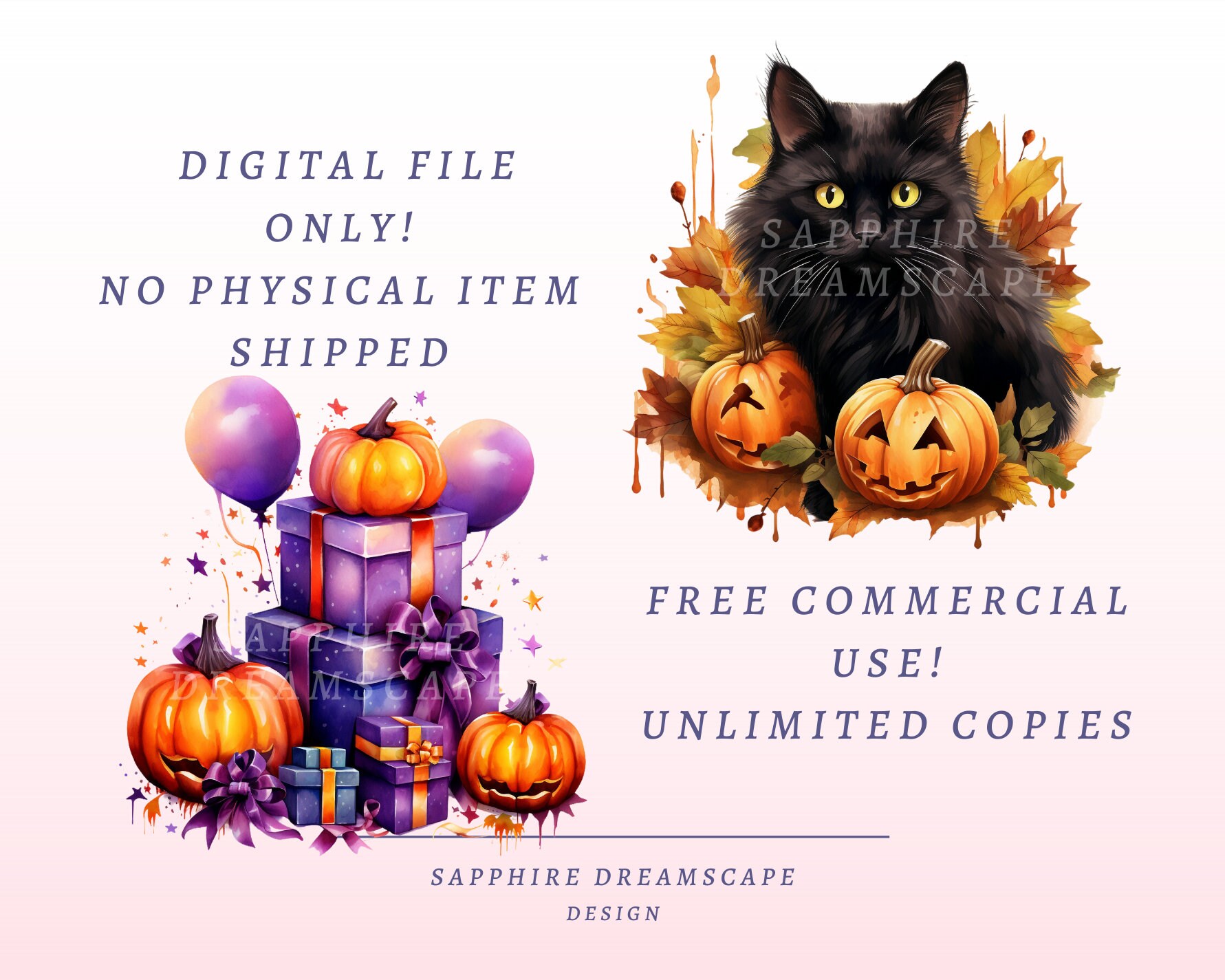 190 Halloween Clipart Megapack High Quality Transparent Pngs - Etsy