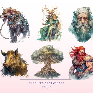 30 Norse Mythology Clipart, High Quality Transparent Pngs, Instant ...