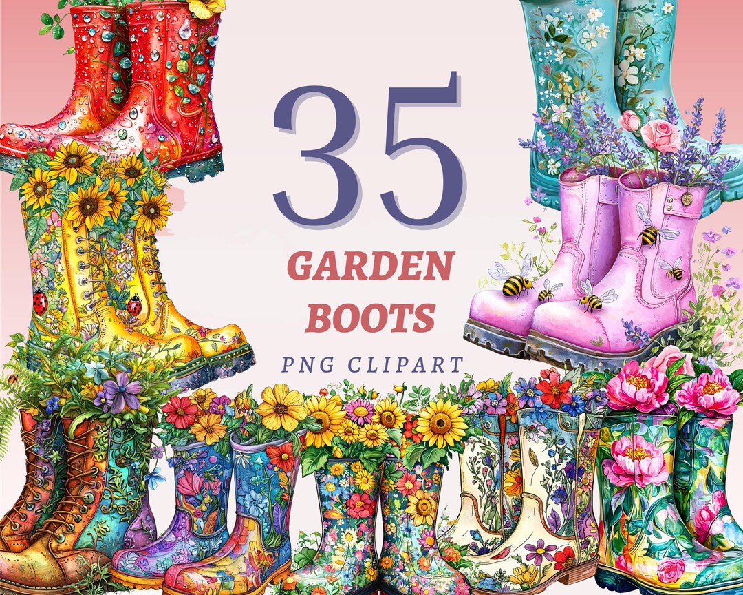 35 Garden Boots Clipart, High Quality Transparent Pngs, Instant ...