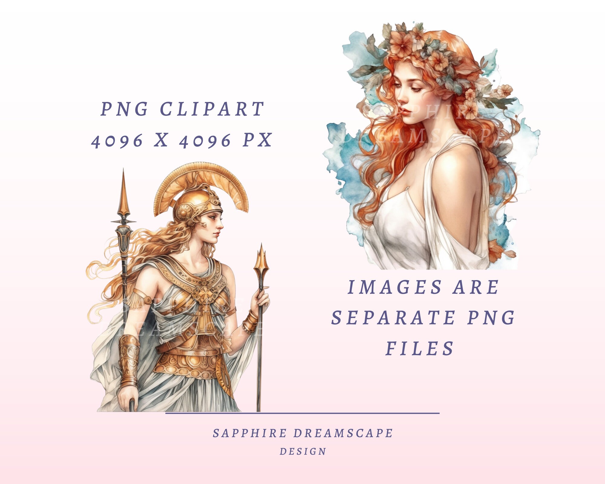 25 Greek Gods Clipart High Quality Transparent Pngs Instant - Etsy