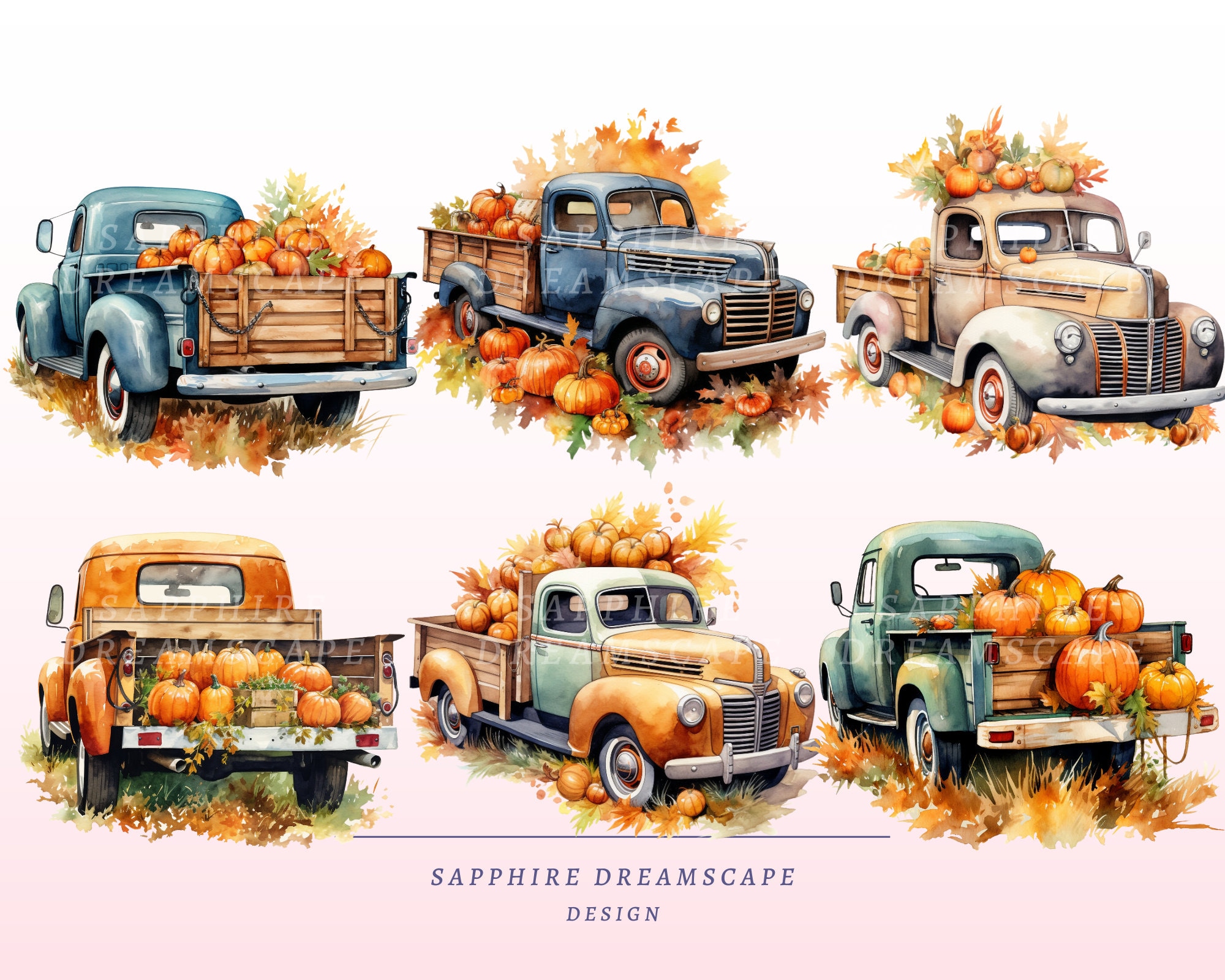 30 Pumpkin Truck Clipart, High Quality Transparent Pngs, Instant ...