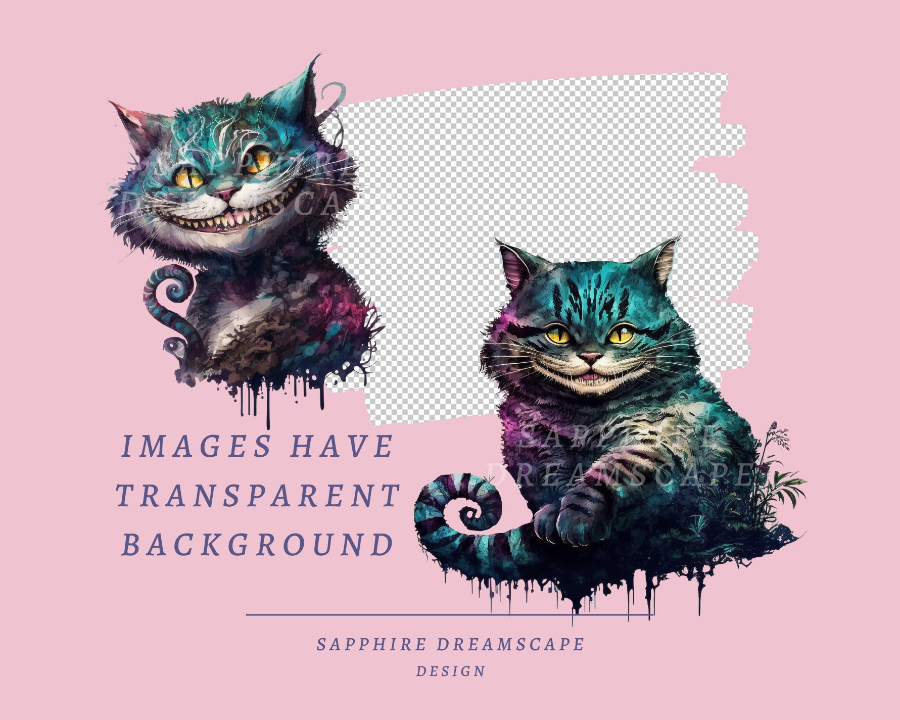 40 Alice in Wonderland Clipart High Quality Transparent Pngs - Etsy UK