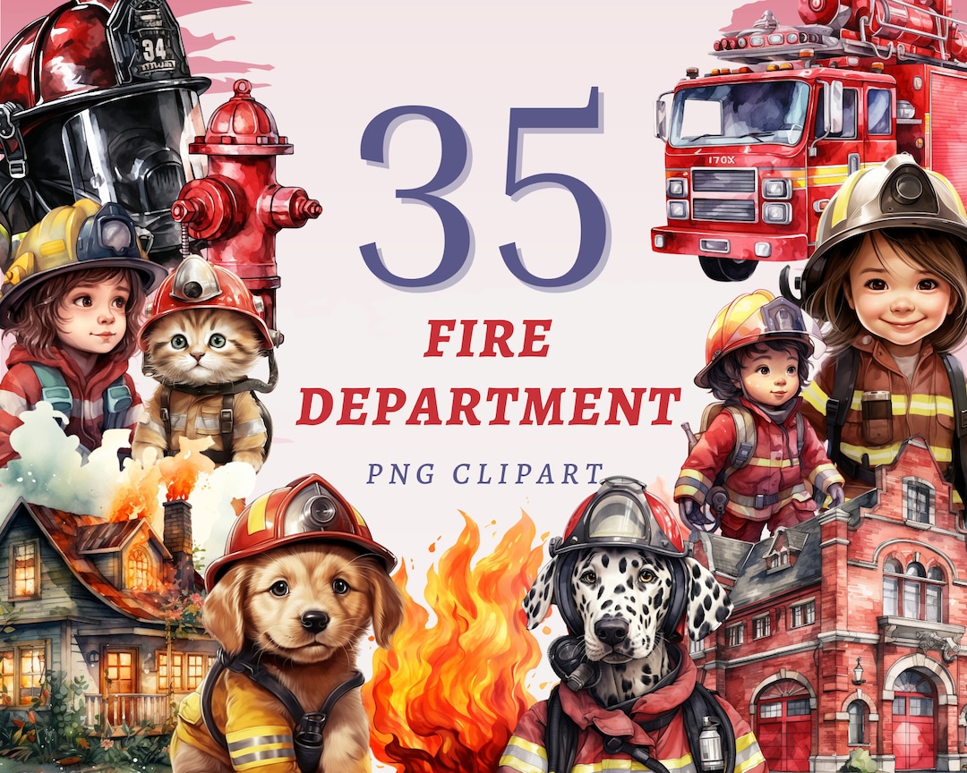 35 Fire Department Clipart, High Quality Transparent Pngs, Instant ...