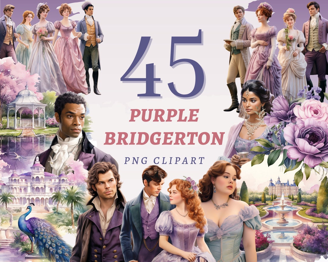 45 Purple Bridgerton Clipart, High Quality Transparent Pngs, Instant ...