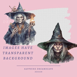 25 Gothic Witches Clipart, High Quality Transparent Pngs, Instant ...