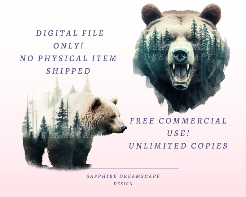 30 Grizzly Bear Clipart, High Quality Transparent Pngs, Instant ...