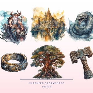 30 Norse Mythology Clipart, High Quality Transparent Pngs, Instant ...