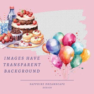 35 Birthday Party Clipart, High Quality Transparent Pngs, Instant ...