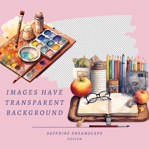 55 Back to School Clipart, High Quality Transparent Pngs, Instant ...