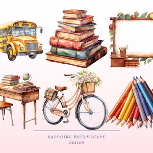 45 Back to School Clipart, High Quality Transparent Pngs, Instant ...