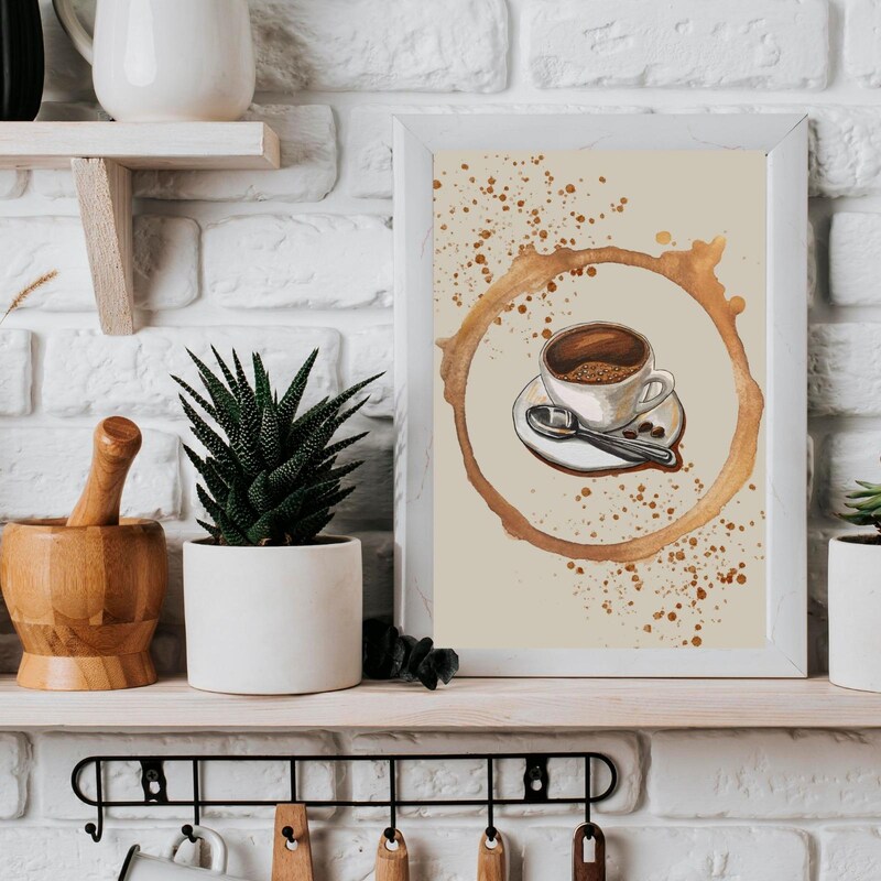 Paint Stain Poster Download - Etsy
