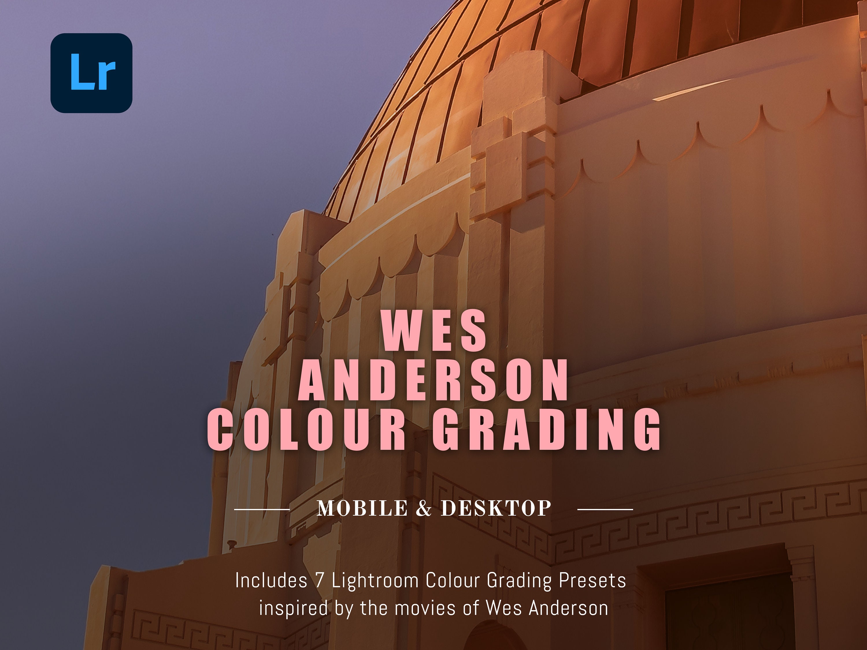 7 WES ANDERSON COLOUR Grading Presets Cinematic Colour Grading for ...