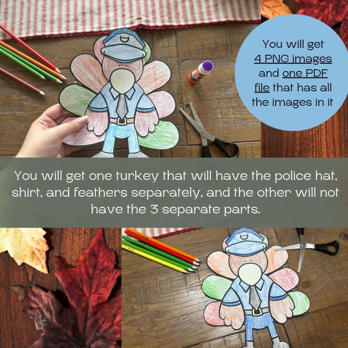 Disguise a Turkey Police Turkey Police Thanksgiving Police Officer ...