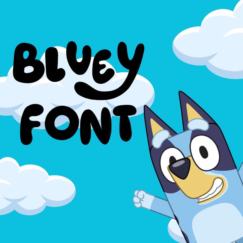 Bluey Svg Cricut - Etsy