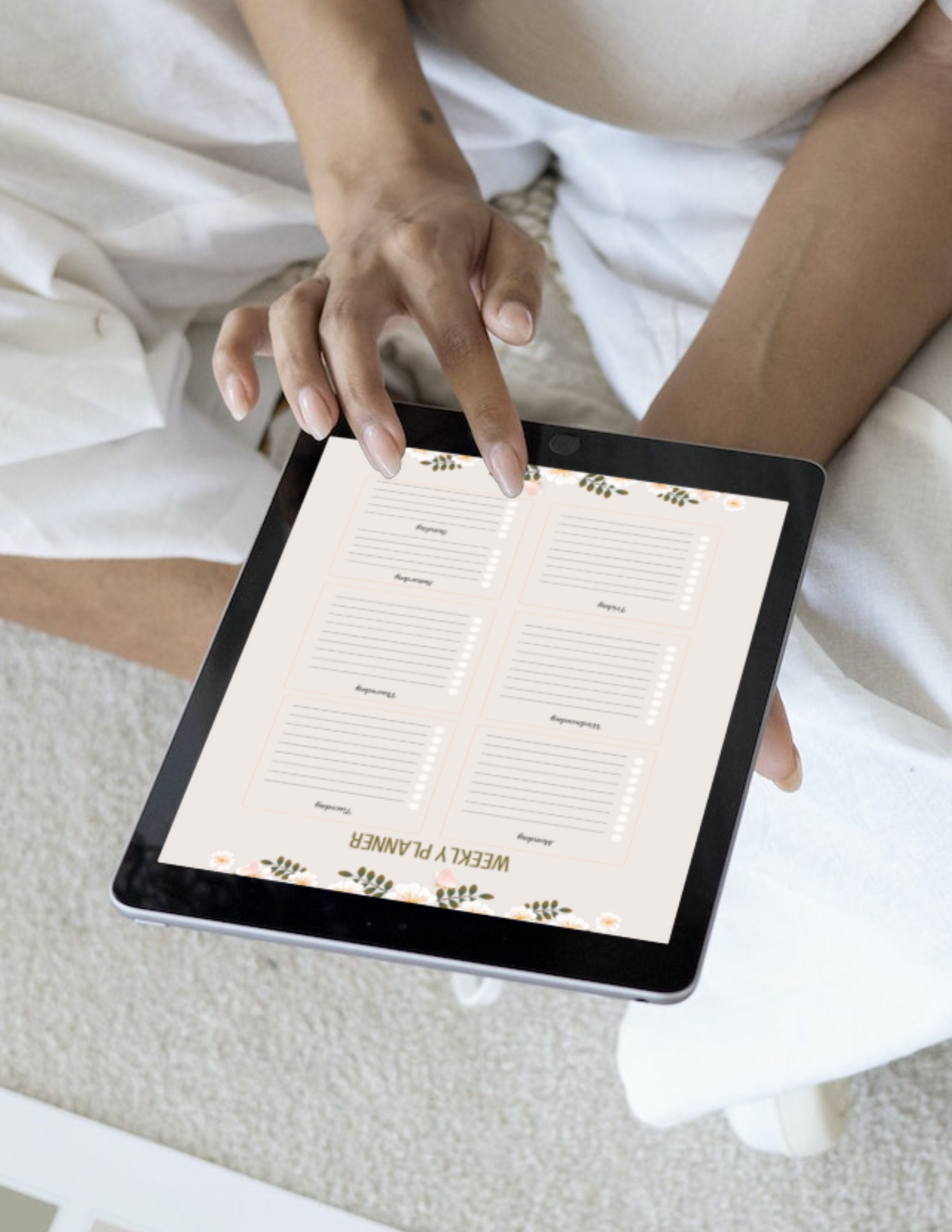 Floral Weekly Planner, Digital Download, Printable Planner, Weekly ...