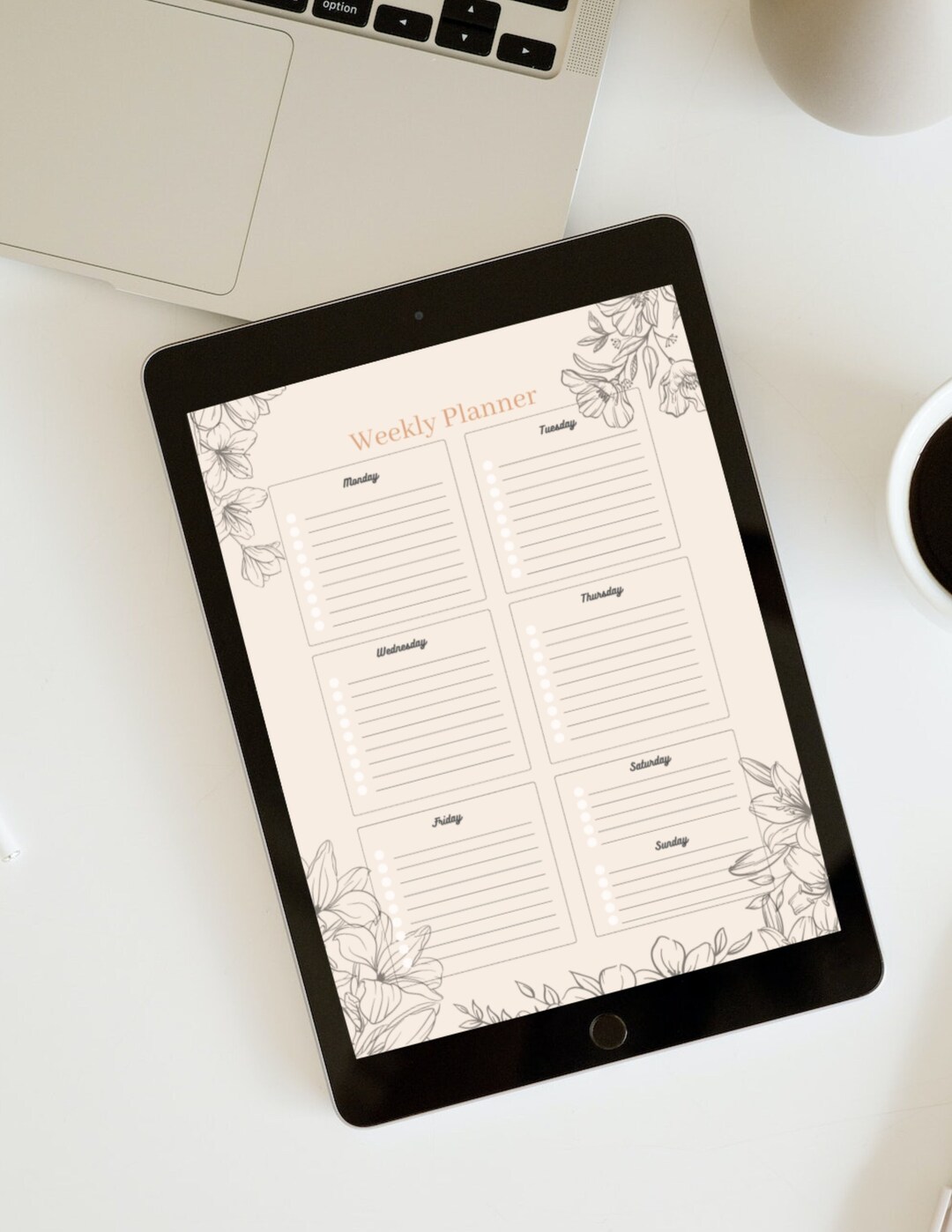 Garden Weekly Planner, Digital Download, Printable Planner, Weekly ...