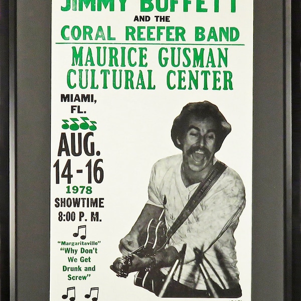 Jimmy Buffett Poster - Etsy