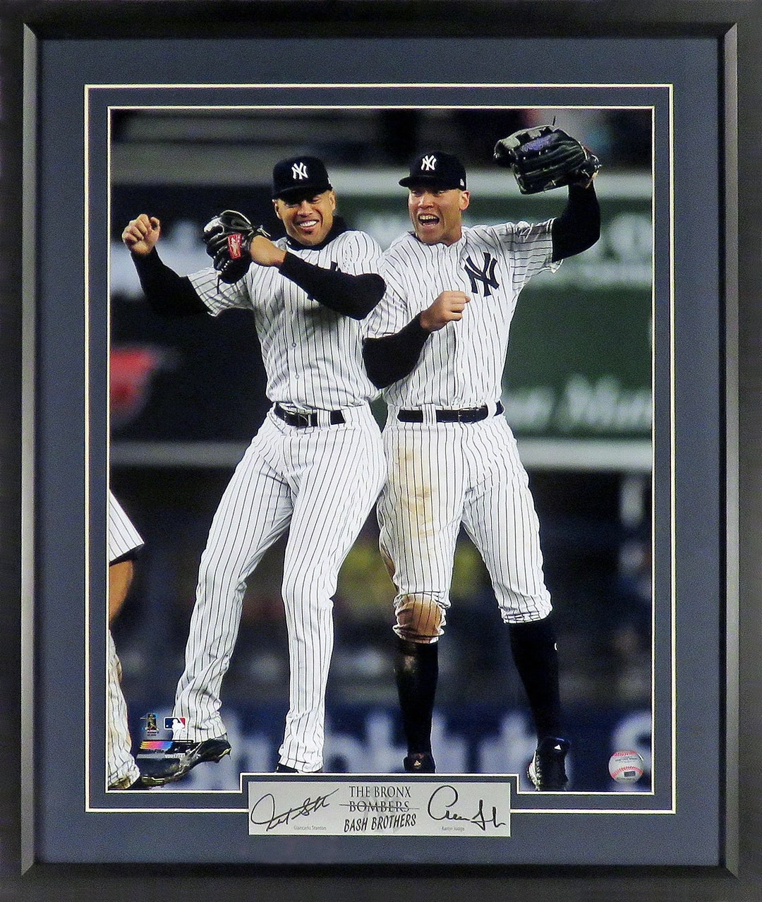 Aaron Judge and Giancarlo Stanton "bronx Bash Brothers" Pinstripes ...