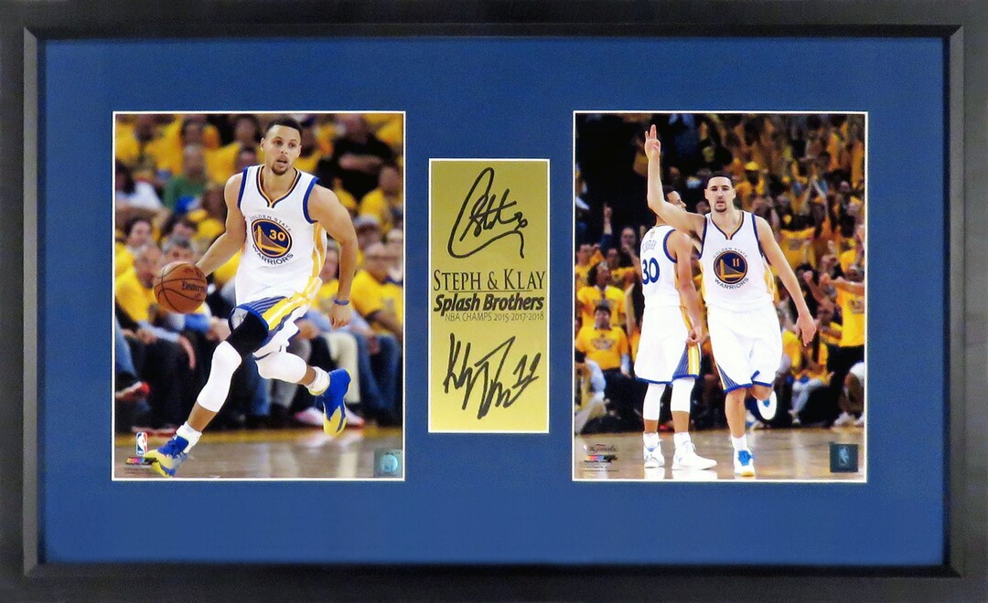 Golden State Warriors Stephen Curry & Klay Thompson - Etsy