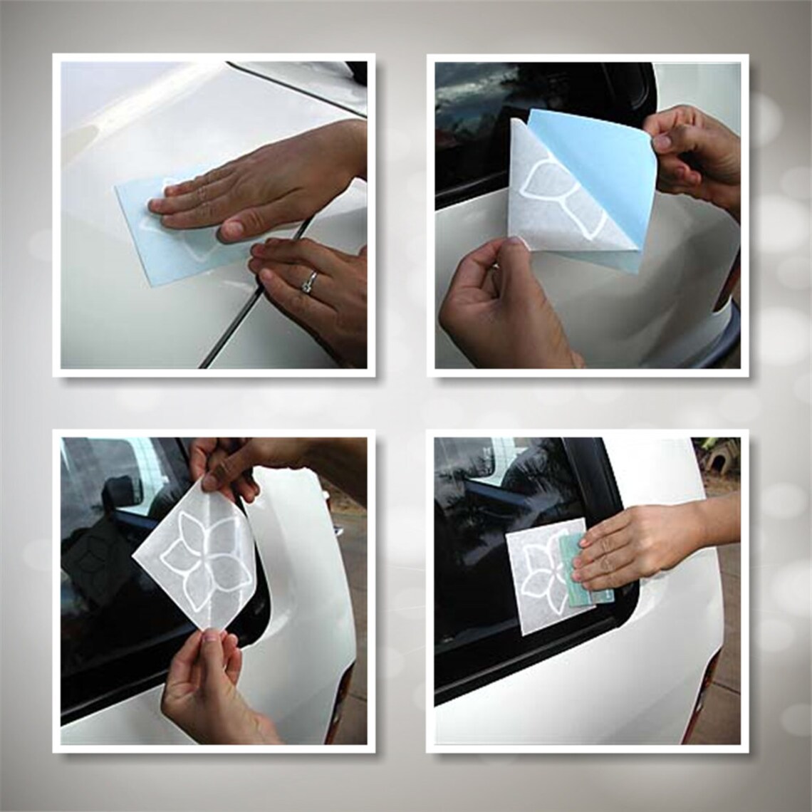 Austin Love Monogram Vinyl Decals Custom Name Personalized Initials ...