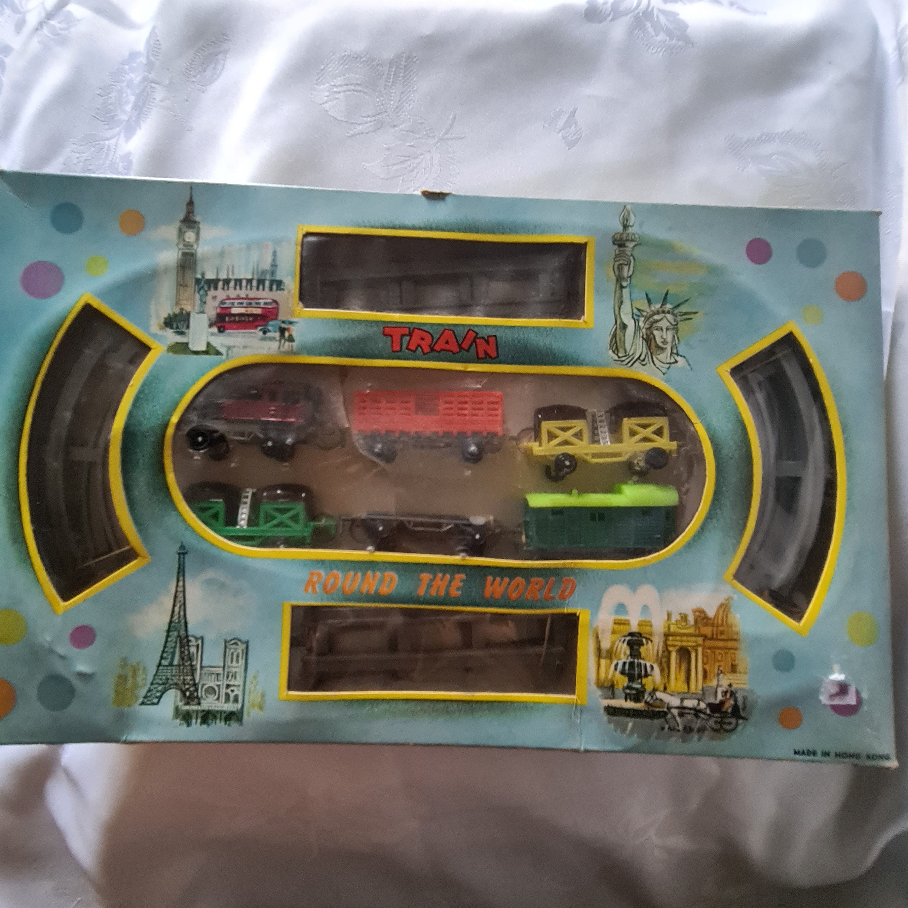 Vintage Plastic Train Set - Etsy