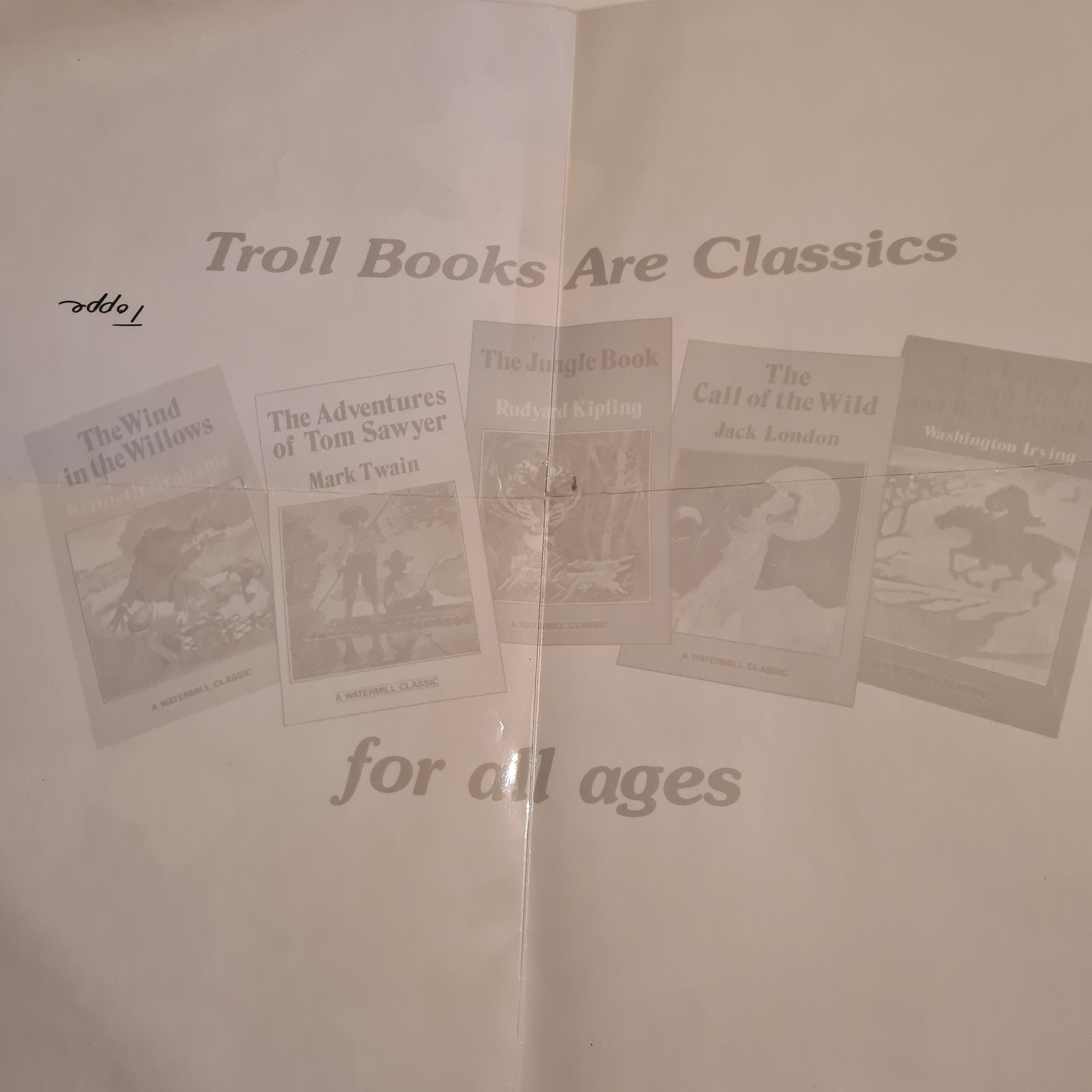 Troll Books Vintage Halloween Poster Laminated - Etsy