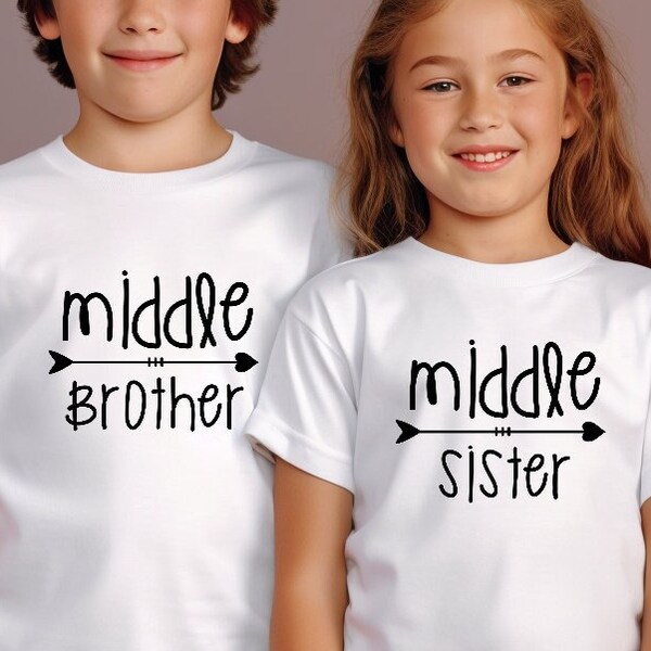 Middle Brother Shirt - Etsy