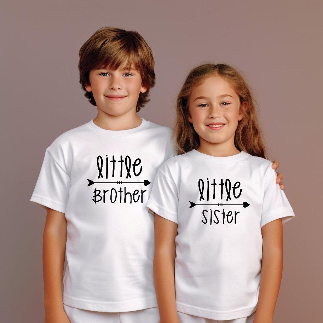 Little Brother Little Sister Shirt, Little Brother Shirt, Little Sister ...