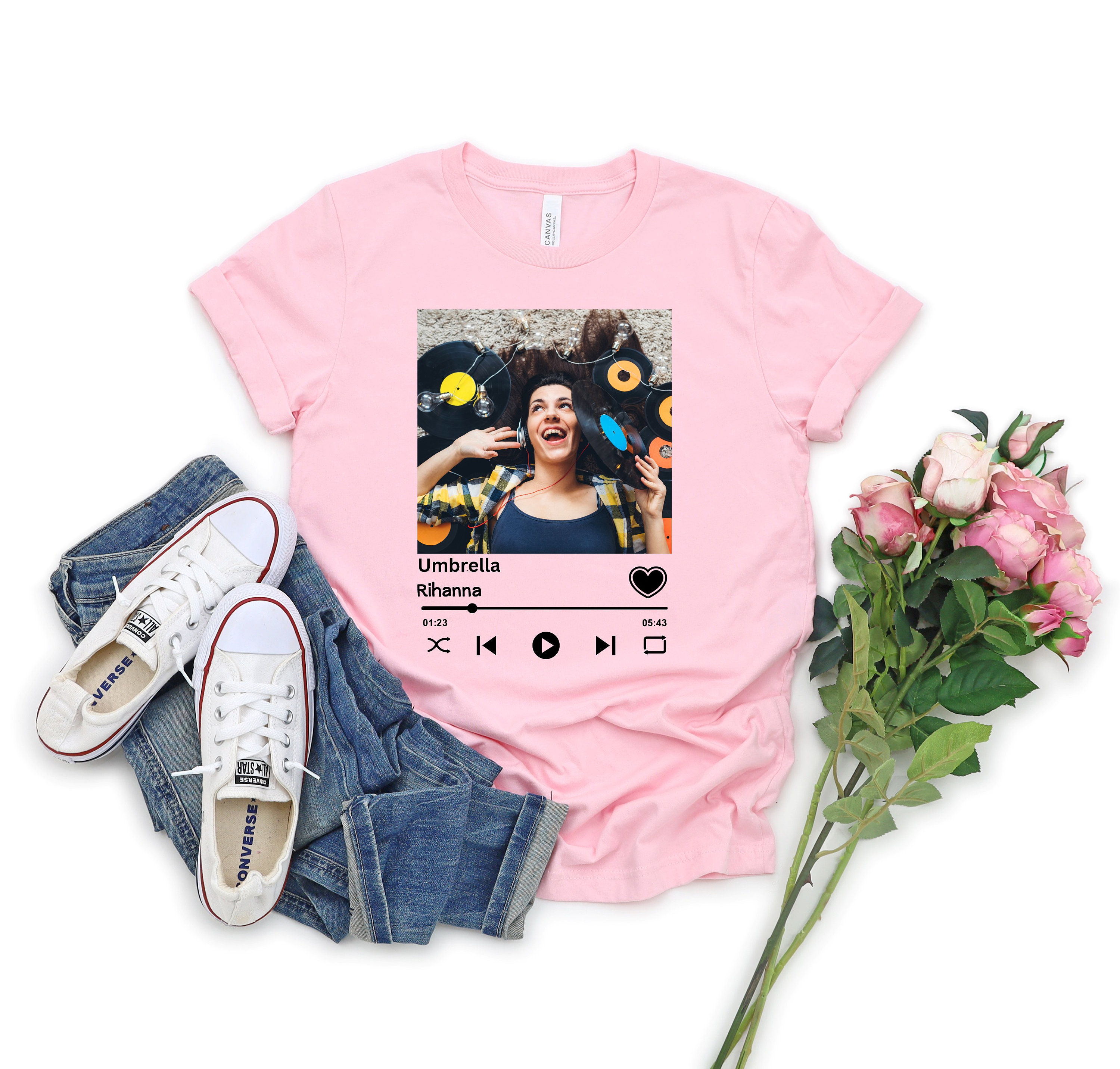 Custom Song Name and Artist Name Shirt, Music Festival Shirt, Music ...