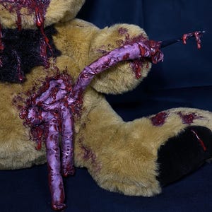 Jumbo, Gorey Guts Bear ~ Scaredybears ~ Horror ~ Blood ~ Alternative - Etsy
