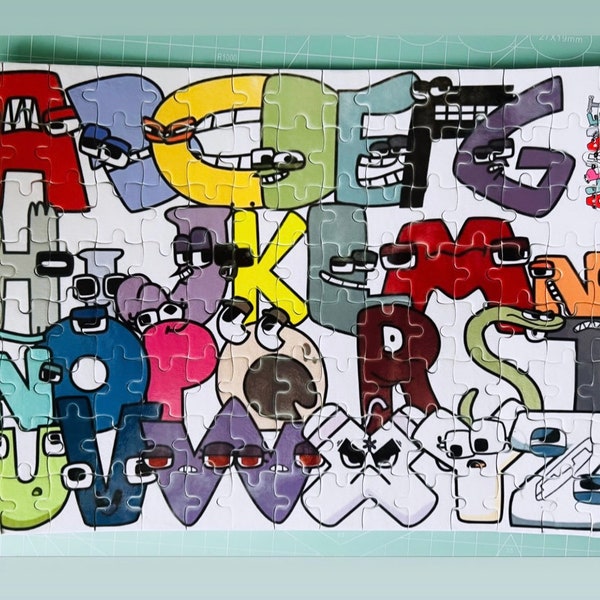 Alphabet Lore Puzzles - Etsy