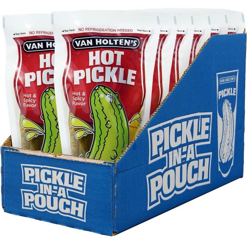 Van Holten’s Pickle - Box of 12 - CHOOSE YOUR FLAVOUR - Etsy Australia