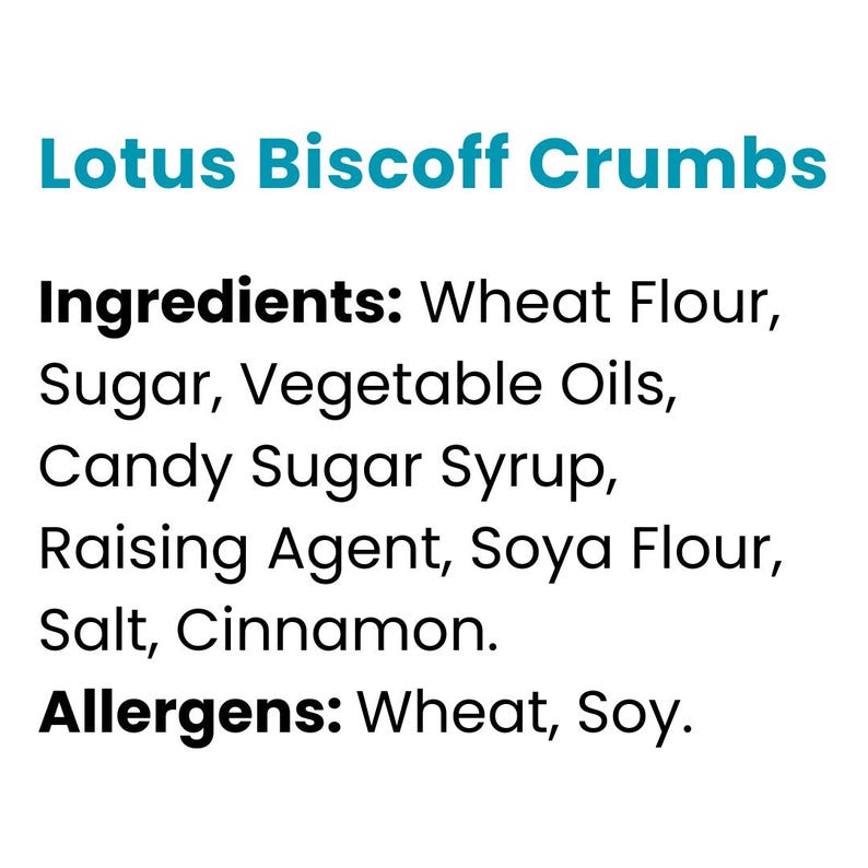 Lotus Biscoff Crumbs 750g - Etsy