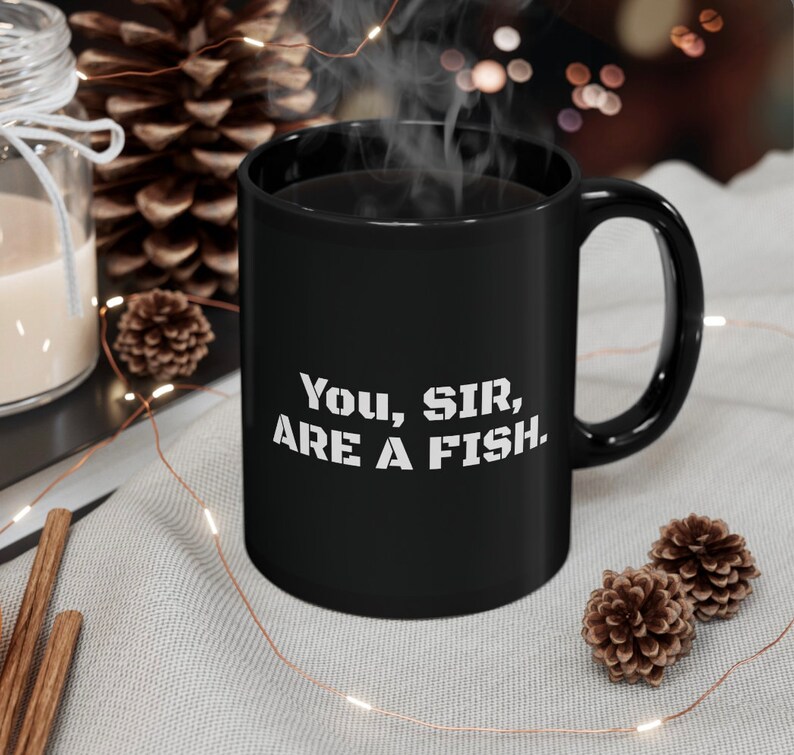 You, Sir, Are a Fish Red Dead Redemption 2 Inspired Funny Mug, RDR2 ...