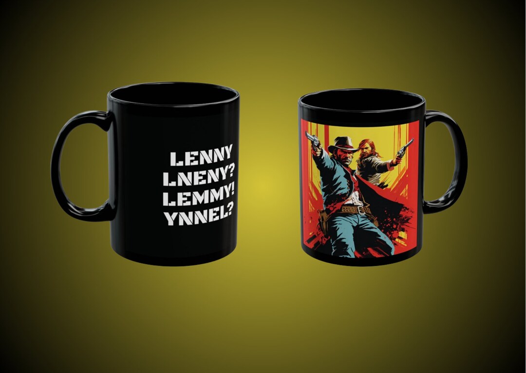 Lenny Red Dead Redemption 2 Inspired Mug Ynnel RDR2, Video Game Mug ...