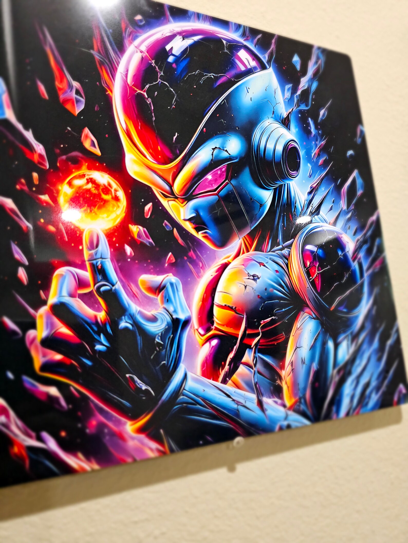Frieza Supernova Metal Print 12"x12" - Etsy