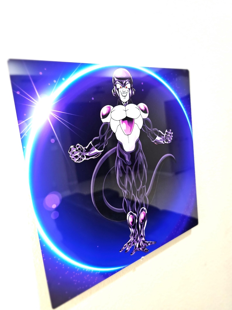 Black Frieza Metal Print 12x12 - Etsy