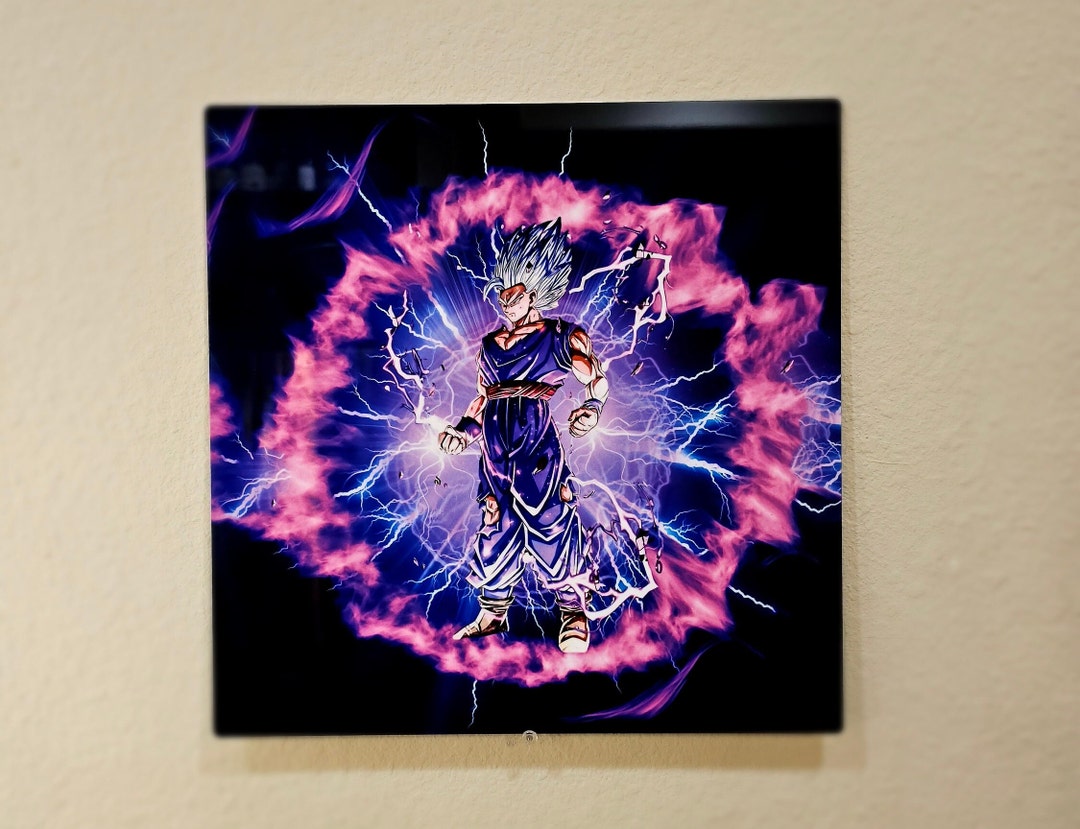 Gohan Beast Metal Panel 12x12 - Etsy