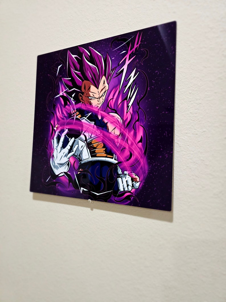 Vegeta Ultra Ego Self-destruction Metal Print 12"x12" - Etsy