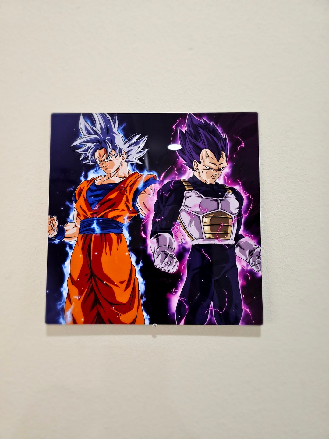 Anime Characters Metal Print 12"x12" - Etsy